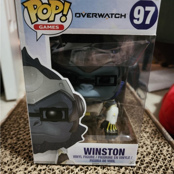 Funko | Toys | Funko Pop Games Overwatch Winston Vinyl Figure | Poshmark